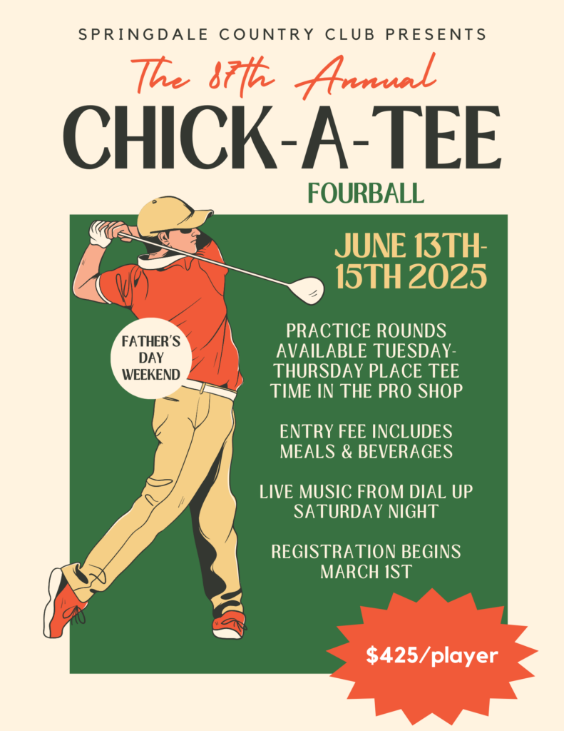 Chick-a-tee Practice Rounds – Springdale Country Club